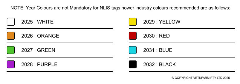 NLIS Leader Tag Original - 4Tags.com.au