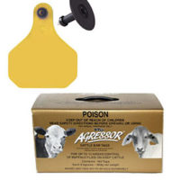 Y-Tex Agressor Insecticide Cattle Tags - 4Tags.com.au