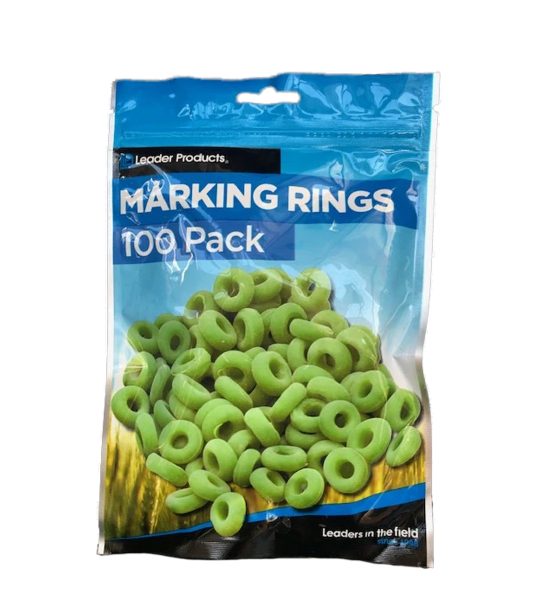 Leader Marking Rings - Green - 4Tags.com.au