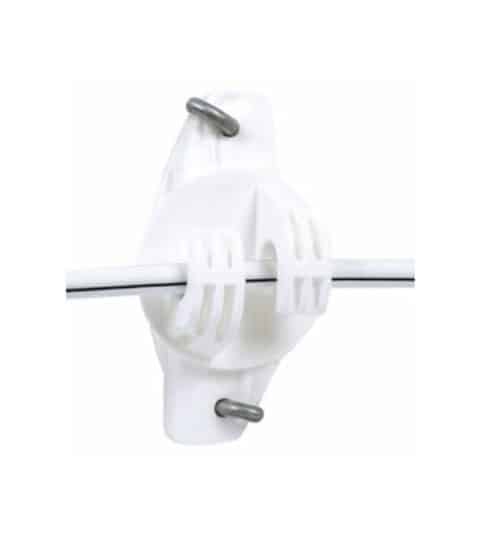 Gallagher Wood Post Wide Jaw Claw Insulator - 4Tags.com.au