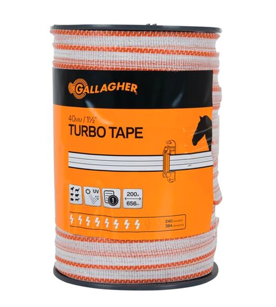 Gallagher 40mm Turbo Tape - 4Tags.com.au