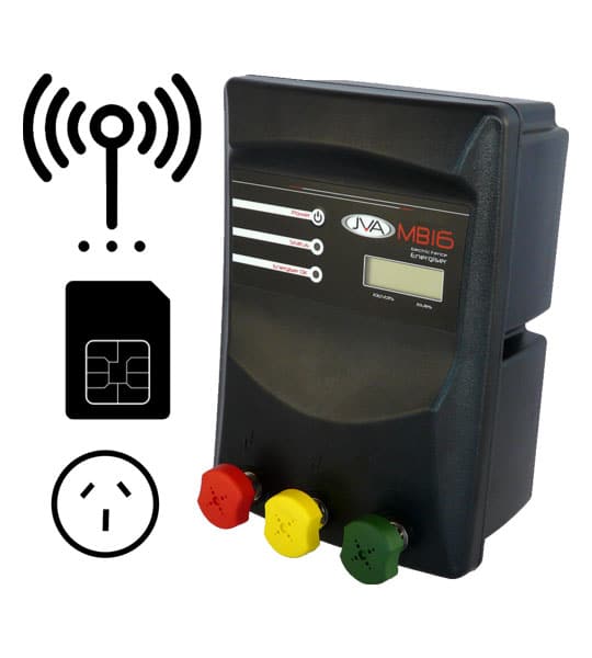 JVA MB16 IP Energizer® Kit With WiFi And 4G (mains Version) - 4Tags.com.au