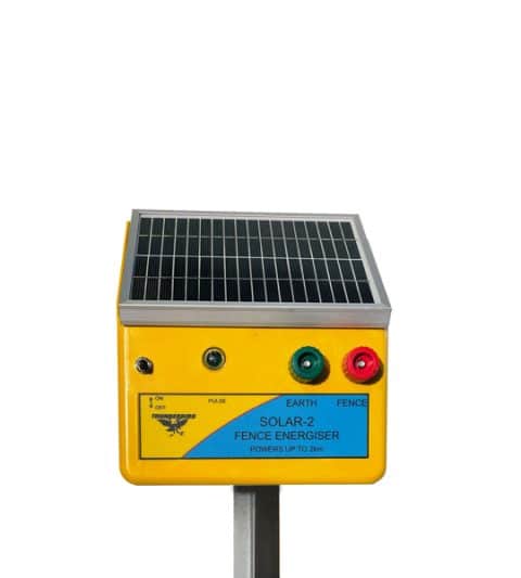 Thunderbird SOLAR-2 2km Solar Electric Fence Energiser - 4Tags.com.au