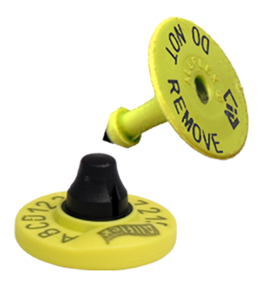 Allflex TAS NLIS Lightweight Two Piece EID Sheep & Goat Tag - 4Tags.com.au