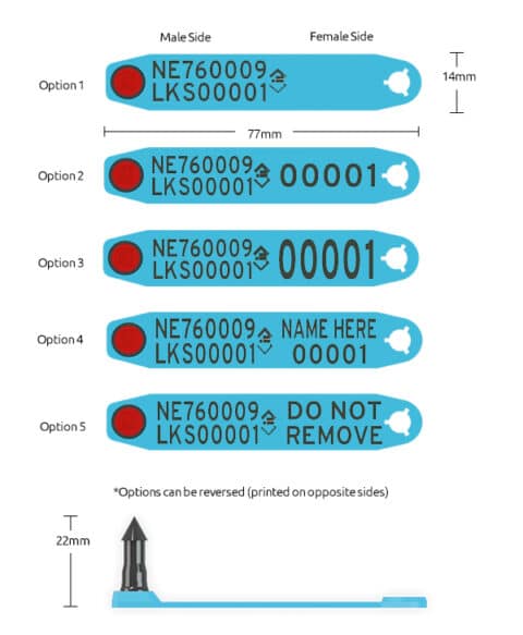 Leader SA NLIS MultiPin EID Sheep & Goat Tag - 4Tags.com.au