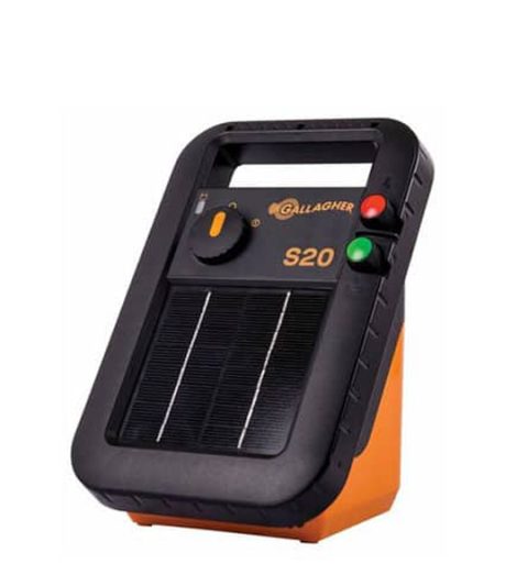 Gallagher S20 Lithium Solar Fence Energizer - 4Tags.com.au