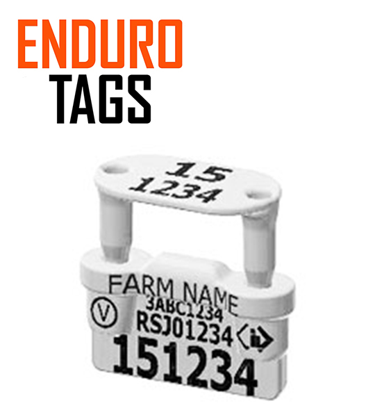 Endurotag TAS NLIS EID Sheep & Goat Tag - 4Tags.com.au