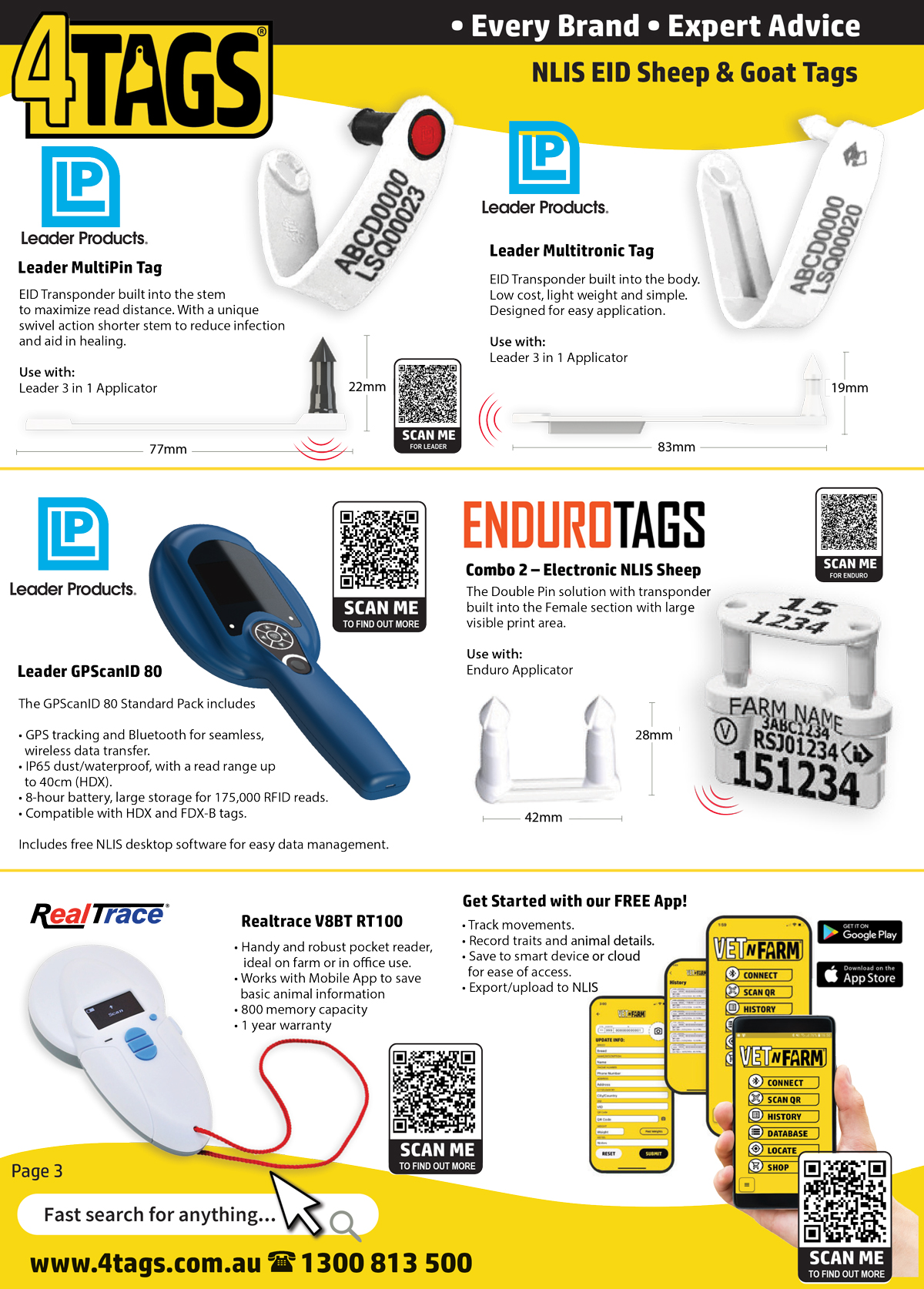 FREE NLIS Sheep/Goat EID Guide - 4Tags.com.au