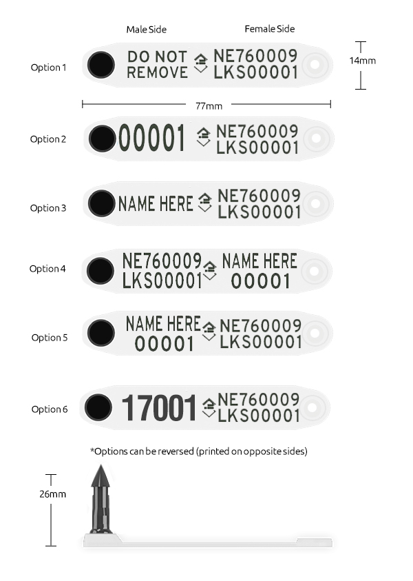 Allflex NSW NLIS RapID EID Sheep & Goat Tags - 4Tags.com.au