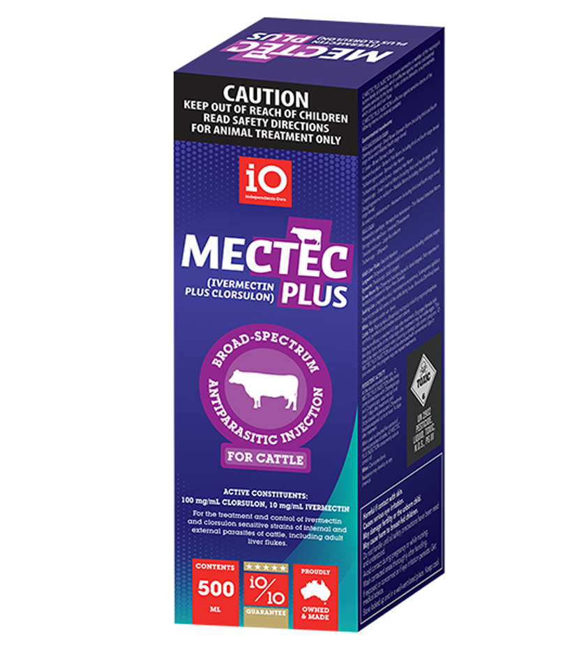 IO Mectec Plus Broad-Spectrum Antiparasitic Fluke Injection For Cattle ...