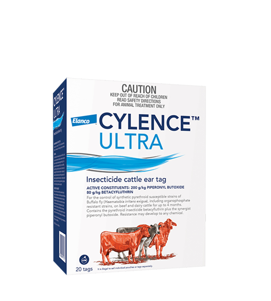 Cylence Ultra Insecticide Cattle Tag - 4Tags.com.au