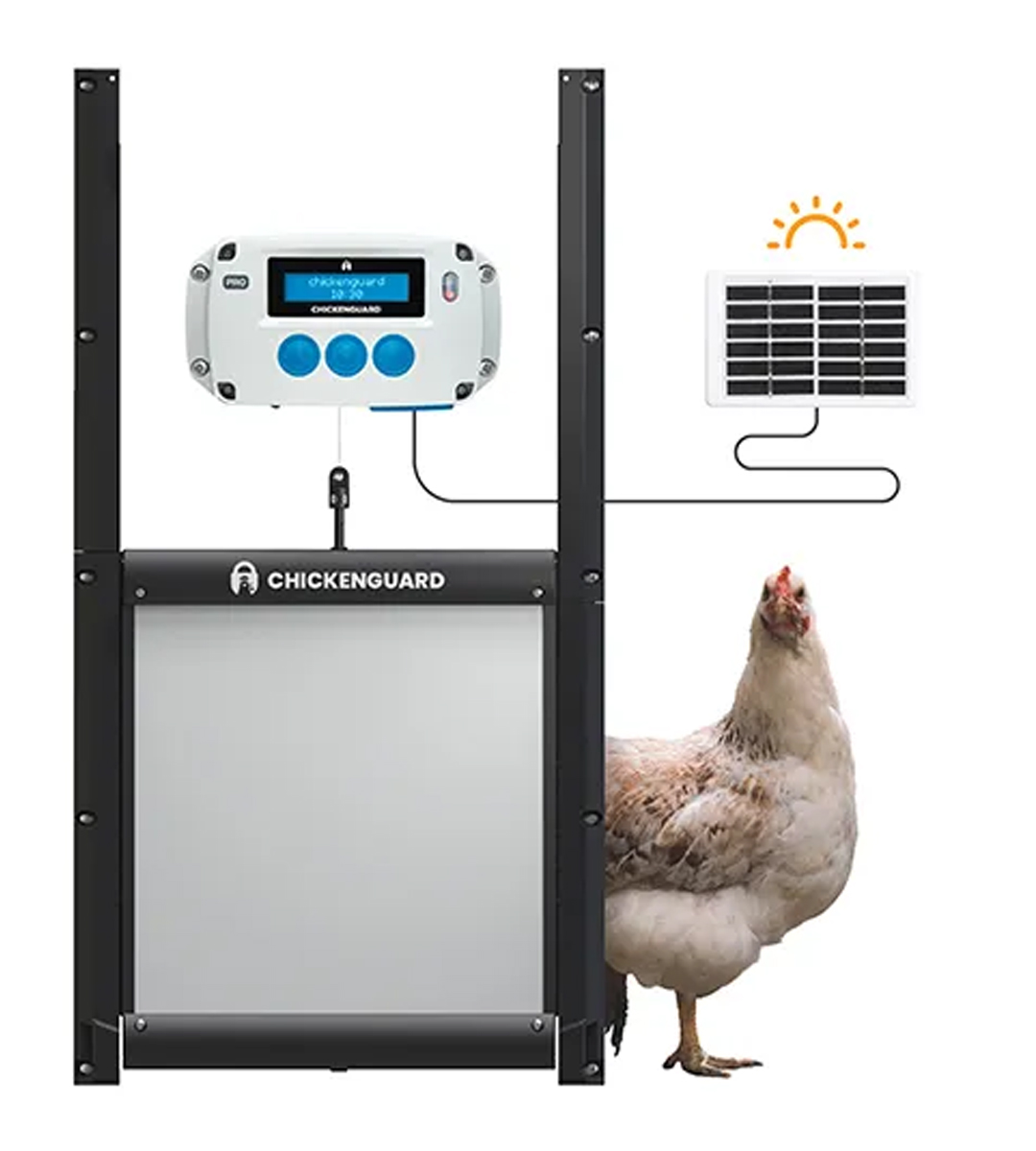 ChickenGuard Pro Combi Kit Solar - 4Tags.com.au